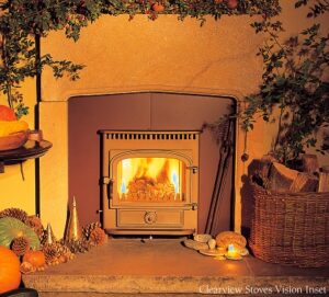 Clearview Vision Inset Multifuel Stove 5kw