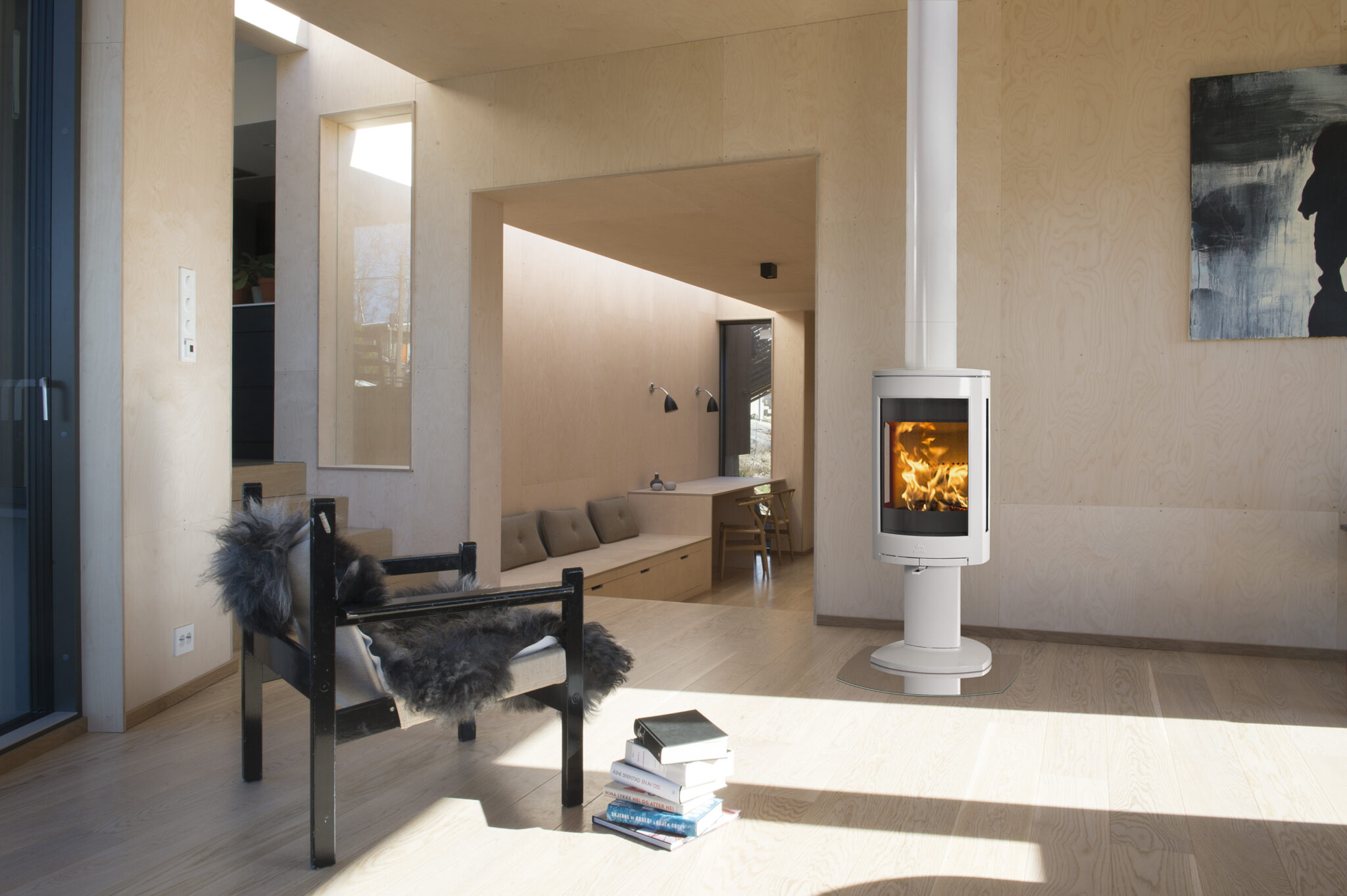 Jotul F370 Contemporary Woodburner Stove - Topstak