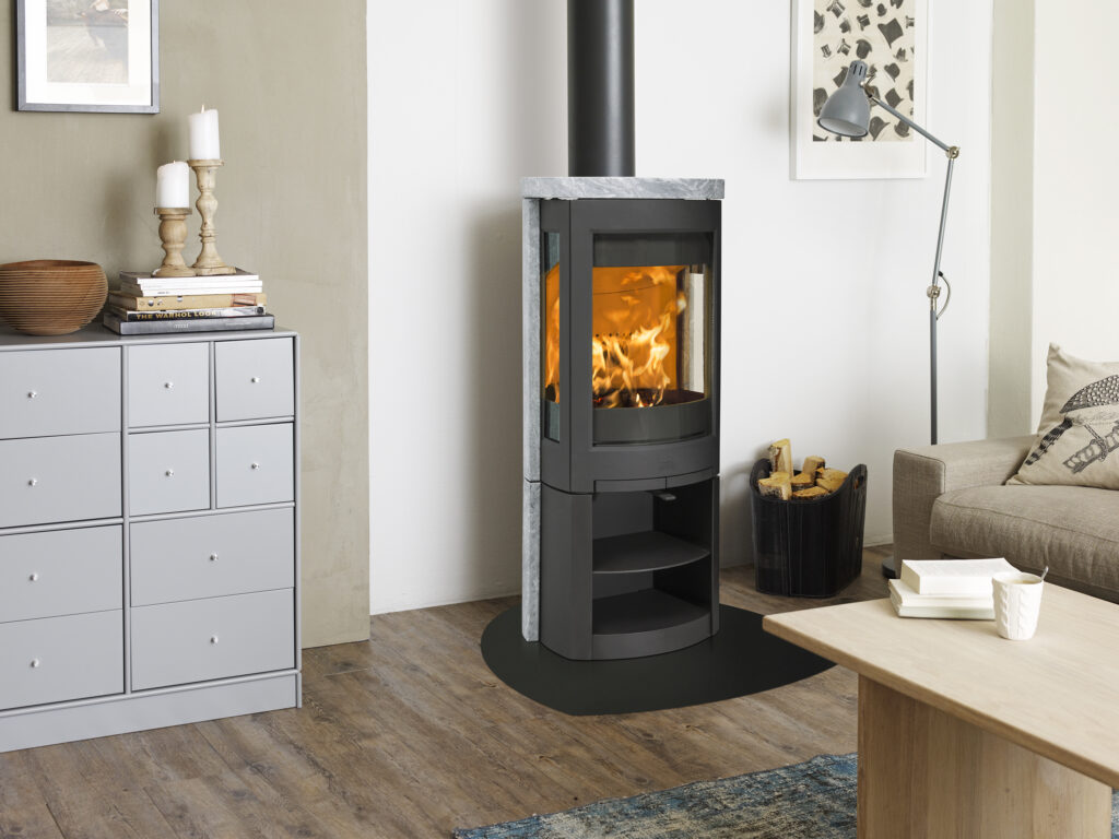 Jotul F370 Contemporary Woodburner Stove - Topstak