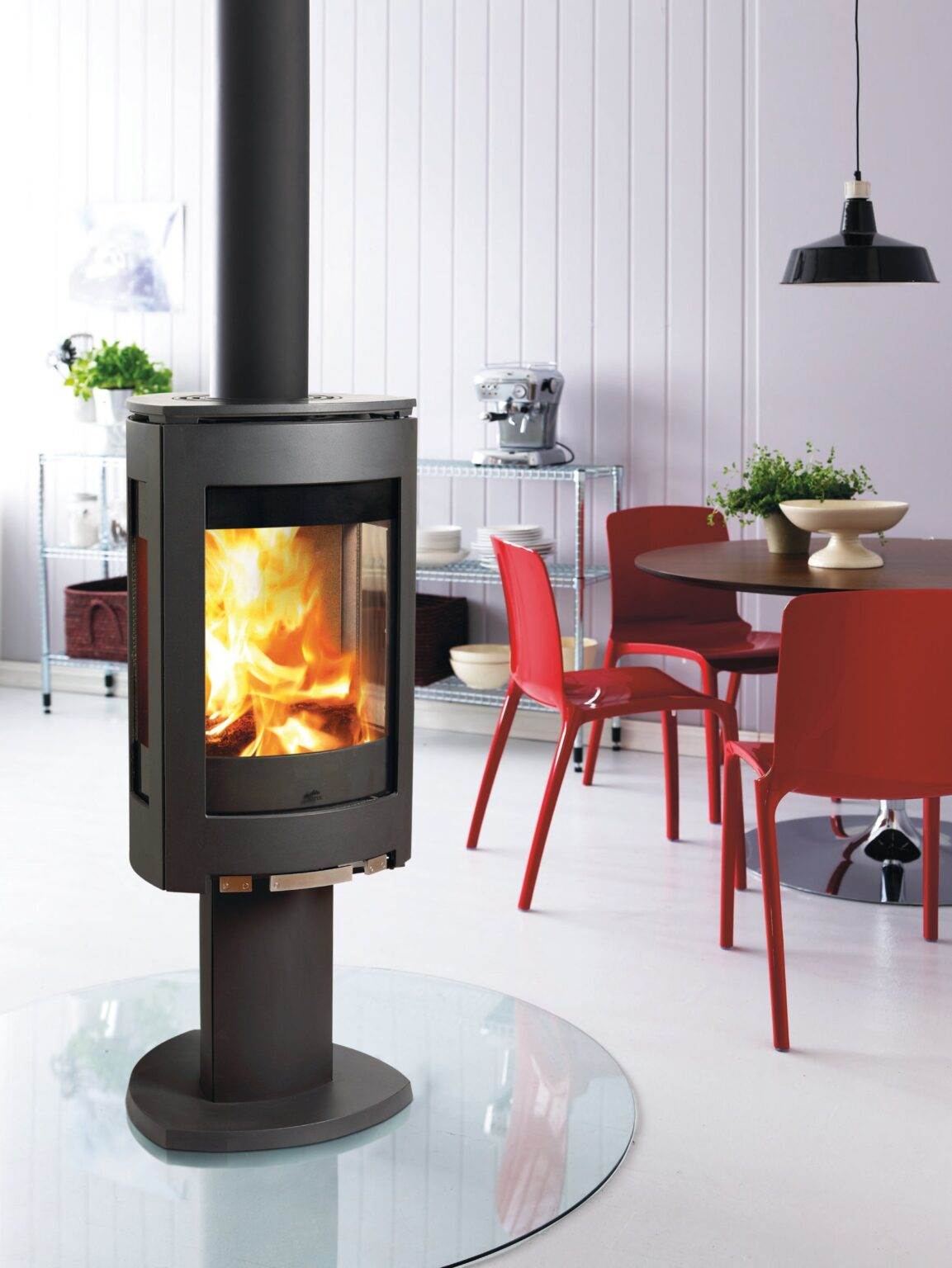 Jotul F370 Contemporary Woodburner Stove - Topstak