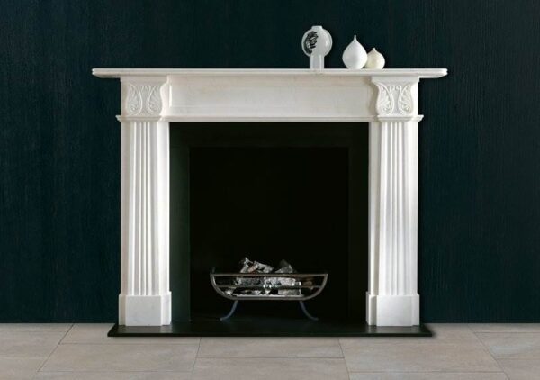 Chesneys Acanthus Regency Marble Fireplace Surround - Topstak