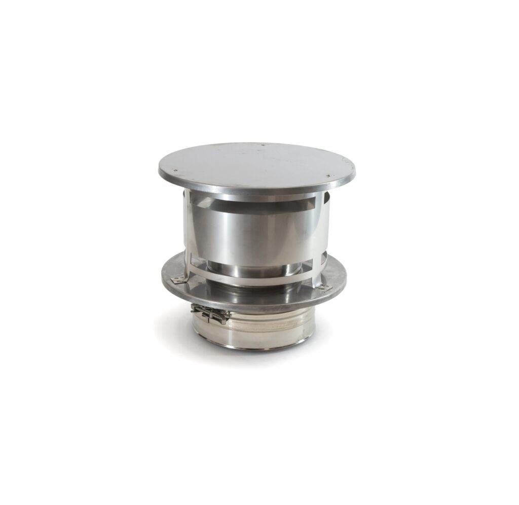 Anti-Downdraught Terminal - Schiedel ICS Twin Wall Flue