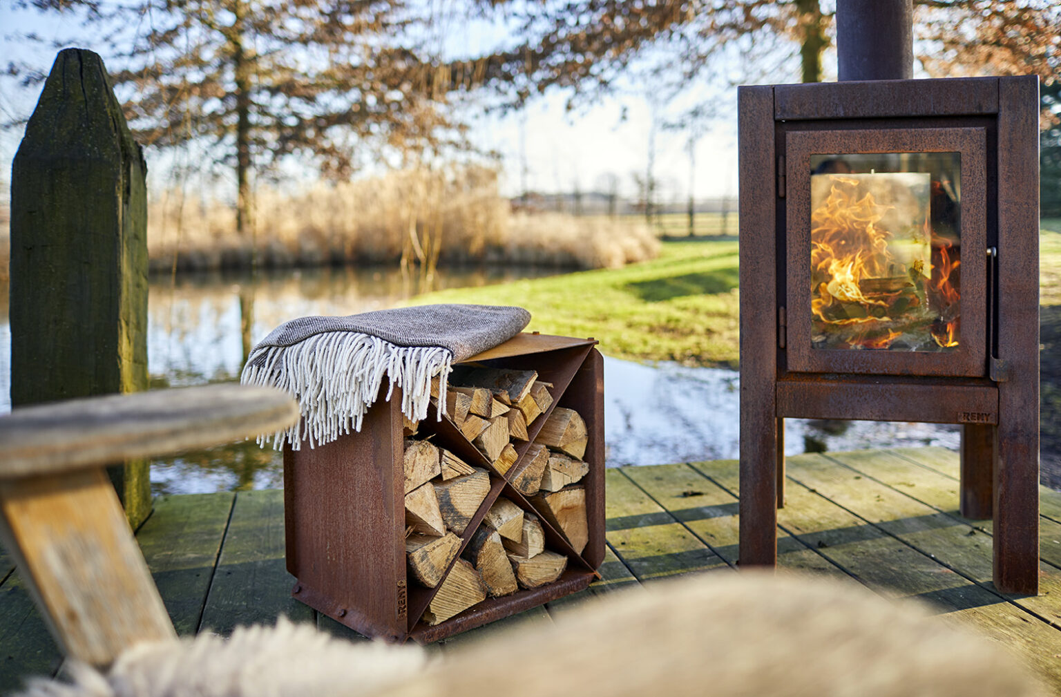 RB73 Outdoor Stove - Topstak
