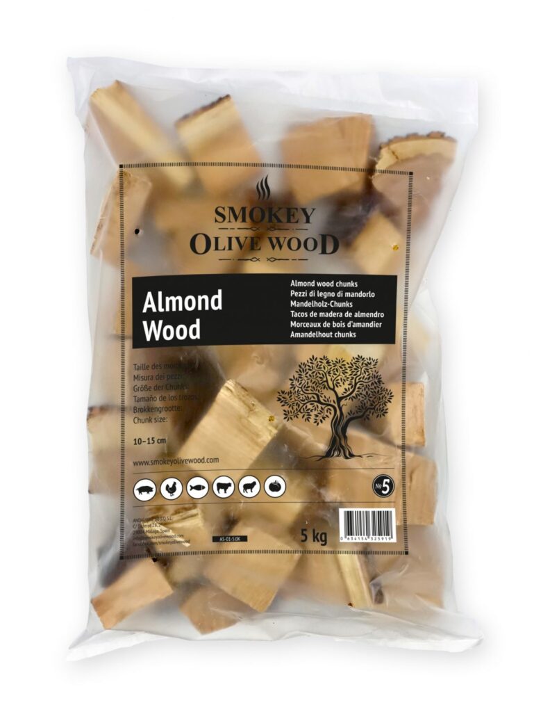 Smokey Olive Wood Almond Wood Chunks