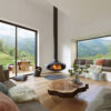 Focus Domofocus Glazed Suspended Fireplace