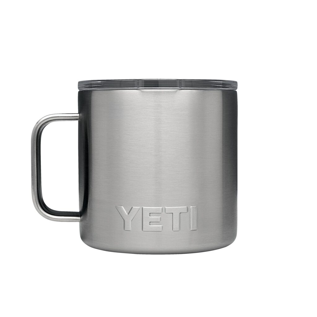 Yeti Rambler 14oz Mug - Stainless Steel