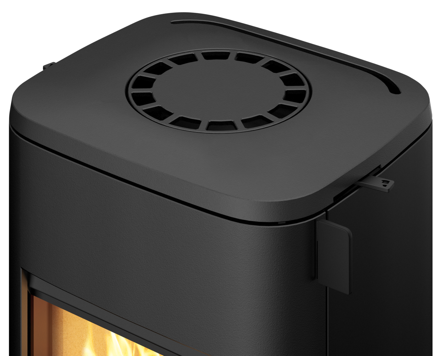 Jotul F305 Woodburner Stove Black with Logstore - Topstak