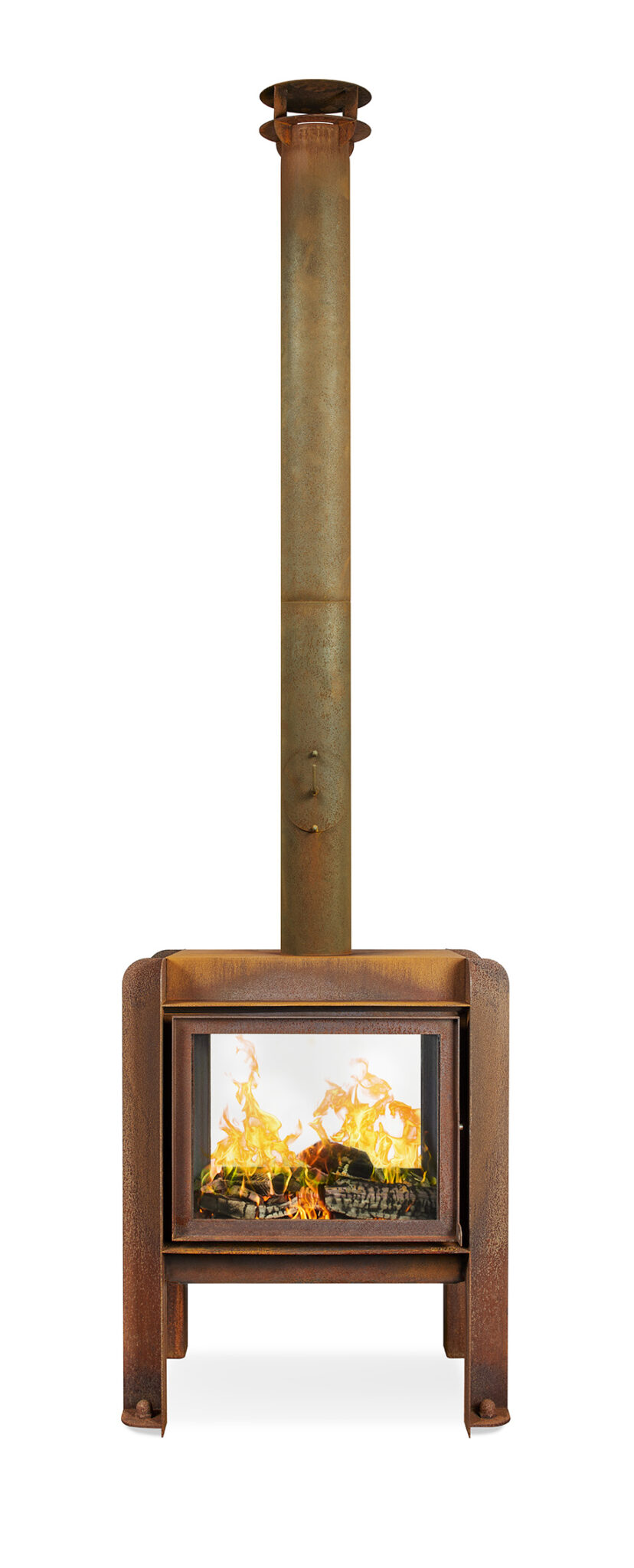 RB73 Fennek 80 - Outdoor Stove - 4 Sided