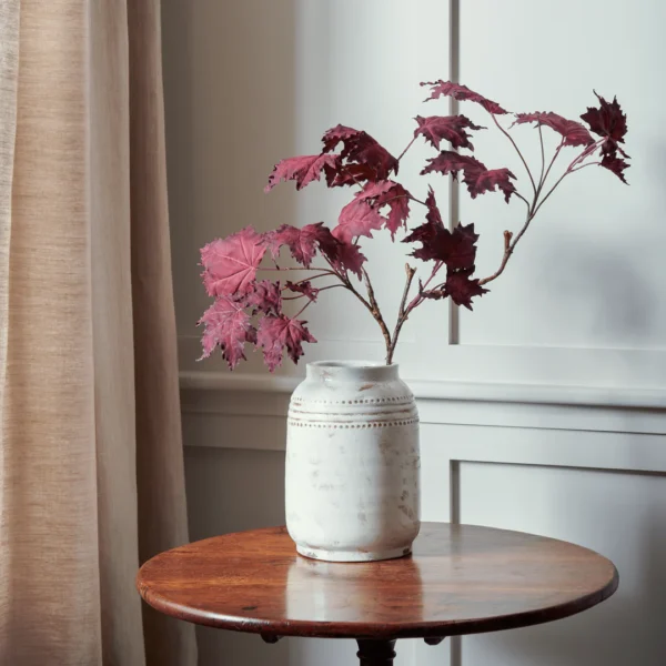 Neptune Maple Leaf Twig - Burgundy